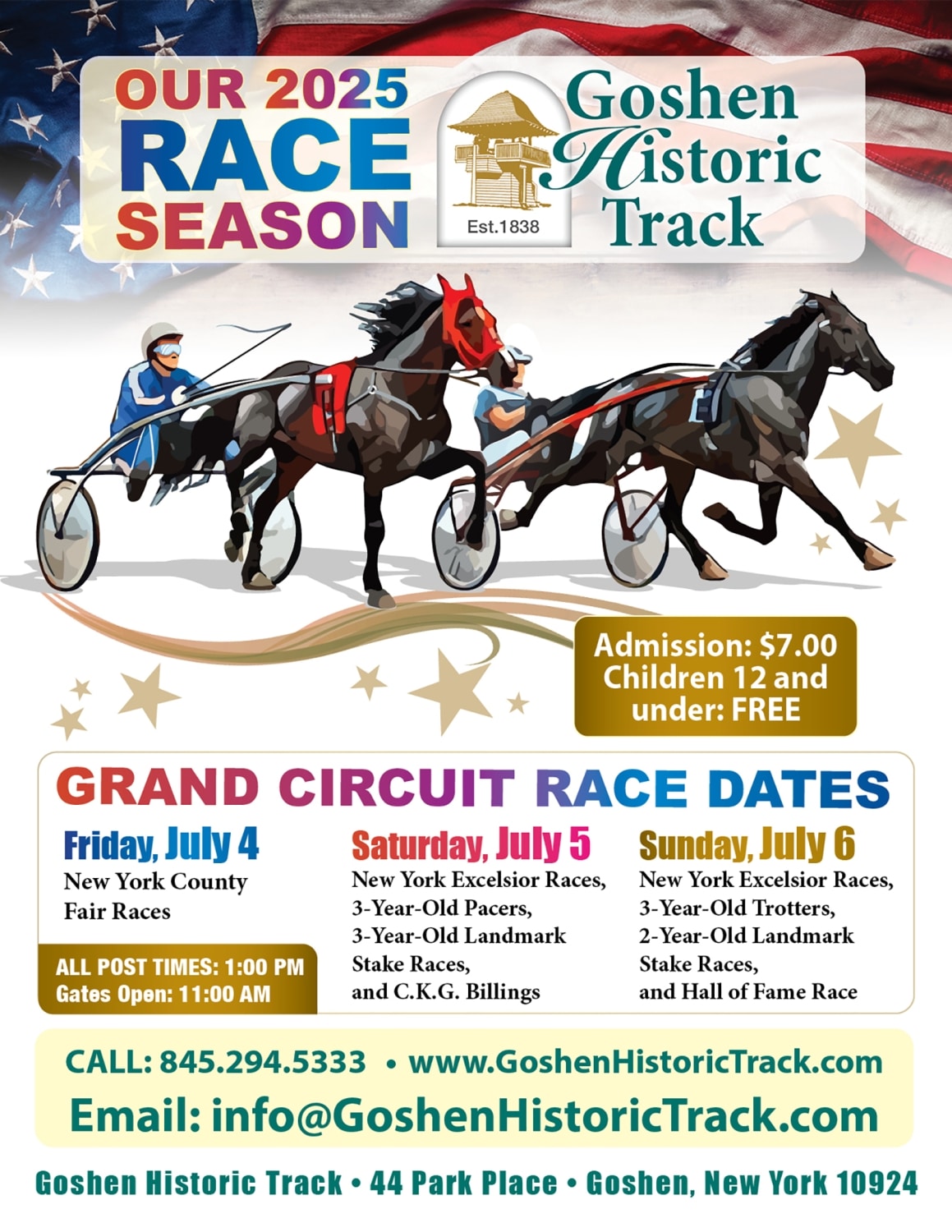 Goshen Historic Track – The world's oldest active harness racing track ...